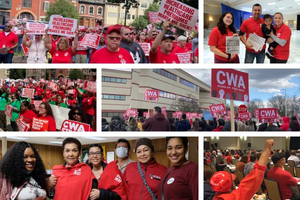 CWA Members: Stronger Together! | CWA District 1