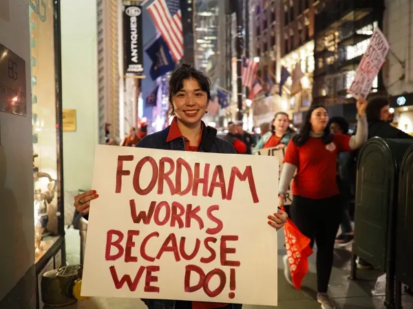 CROSS-COUNTRY SOLIDARITY; FORDHAM GRADUATE WORKERS RAMP UP THEIR FIGHT ...