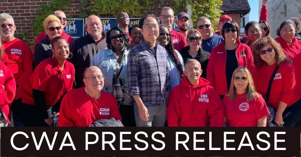 CWA Endorses Andy Kim for U.S. Senate | CWA District 1