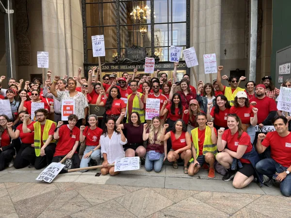 Strike Over! Law360 Workers Win a New Contract | CWA District 1