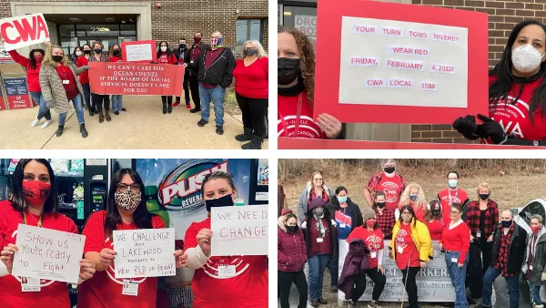 Local 1088 Ramps Up Mobilization to Demand Hazard Pay | CWA District 1